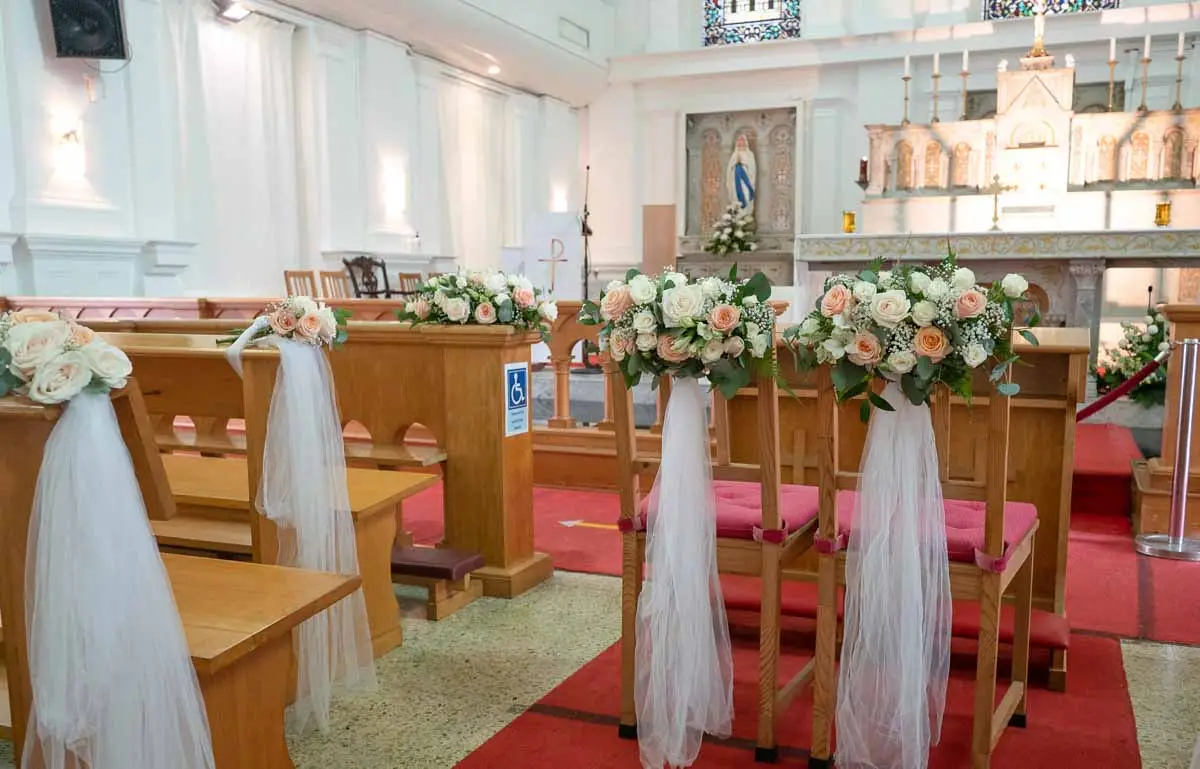 Catholic Church- Church of the Sacred Heart Wedding Decoration - 5 ...